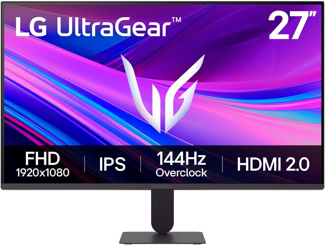 LG 27" 27G411A-B Full HD IPS gaming monitor 120 Hz-es képfrissítési ...